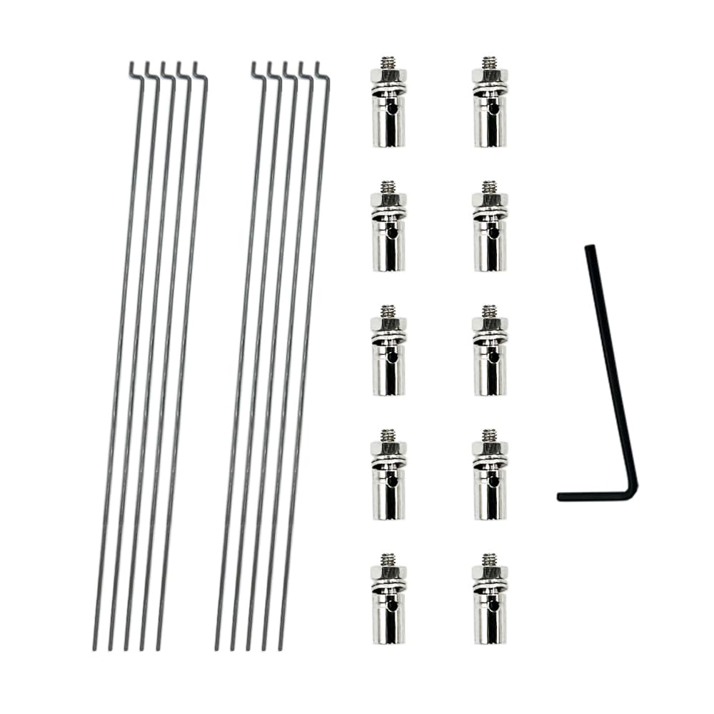 Amazon.com: 10PCS 1.3mm Adjustable Pushrod Connector Linkage Stopper ...