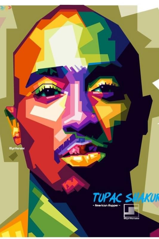 Poster of Tupac Shakur, Tupac Shakur for Room Wall Decoration, Unframed ...