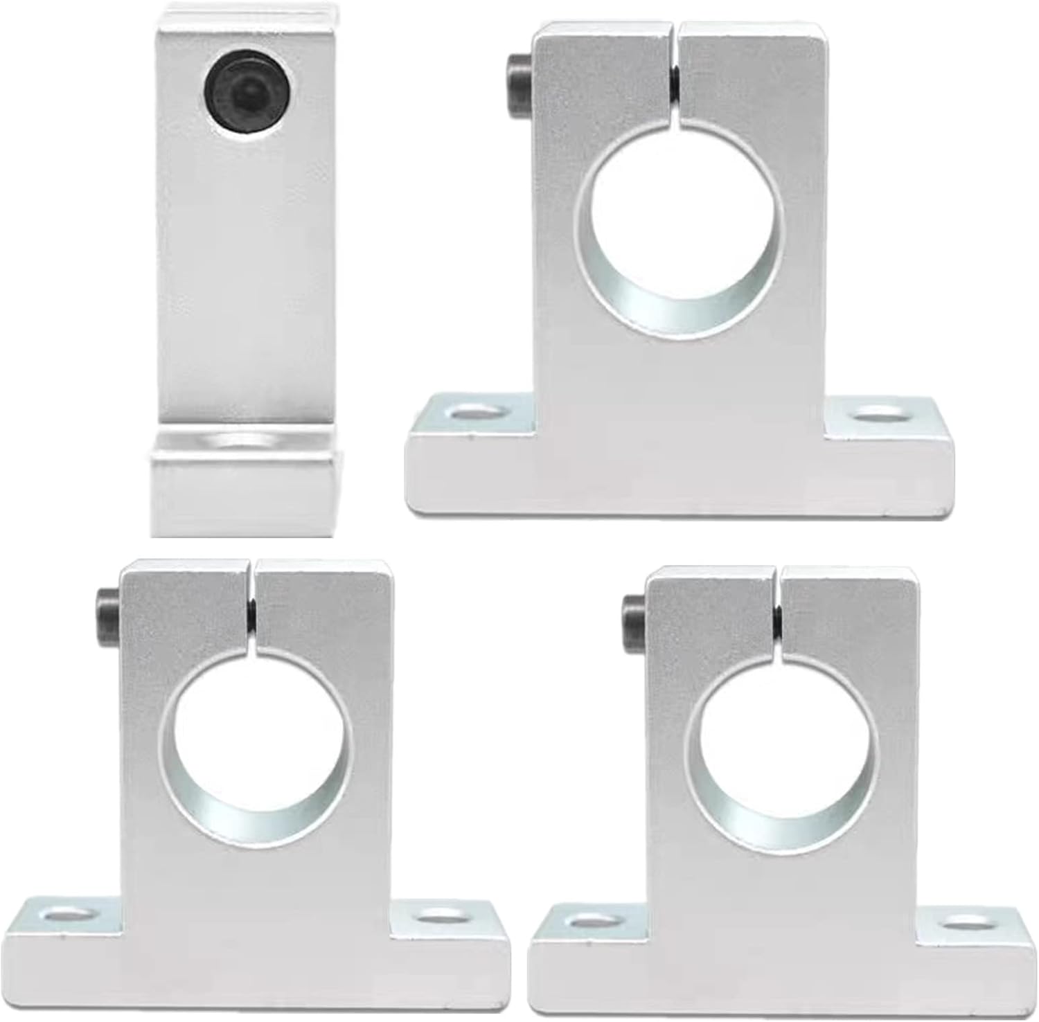 SamIdea Pack of 4,SK20 Aluminum Linear Motion Rail Clamping Guide ...