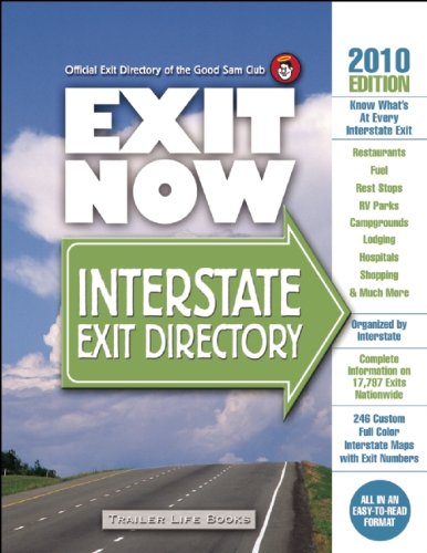 2010 Exit Now: Interstate Exit Directory: TL Enterprises: 9780934798976 ...