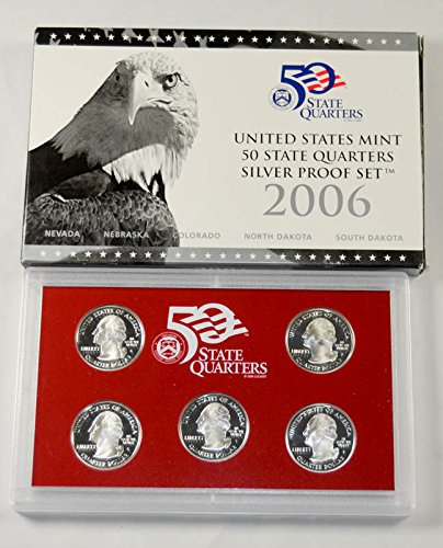2006 S United States Mint State Quarter Silver Proof Set Proof at ...