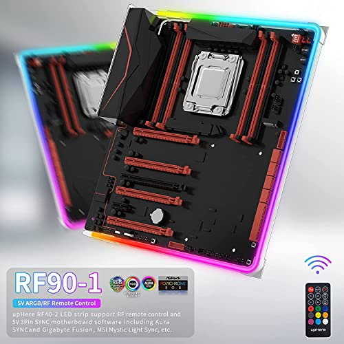 Snapklik.com : upHere 5V 3-Pin Digital RGB Strip For PC, 3543inch ...