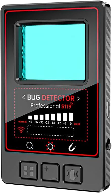 Amazon.com: Hidden Camera Detector with Night Vision Detection, 2025 Bug Detector, Hidden Device ...