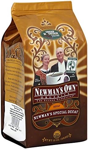 Amazon.com : Newman's Own Organic Special Decaf Ground Coffee, 10-Ounce ...