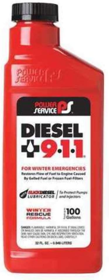 Power Service 8025 Diesel 9-1-1 32 Oz., Diesel Additives - Amazon Canada