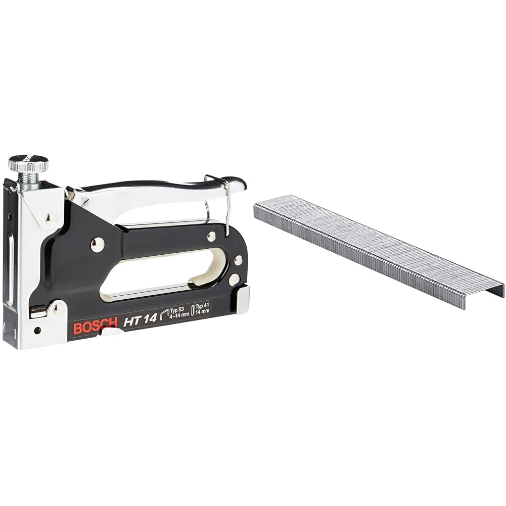 Bosch Professional Handtacker HT 14 (Holz, Klammertyp 41) & 2609255819 ...