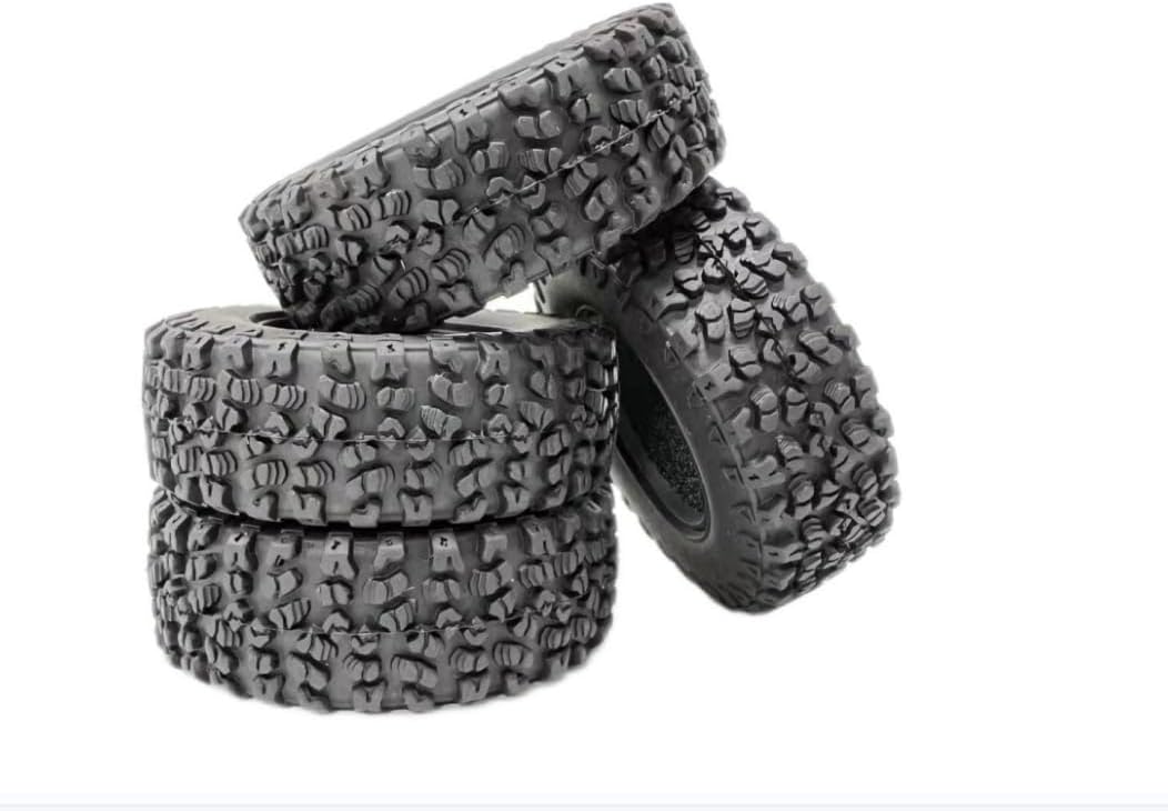 Amazon.com: HobbyPlus Tracking A/T Tire/Tire Set(1.2) 4pcs - Remote ...