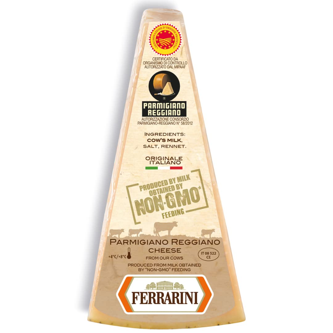 Amazon.com: Ferrarini, Authentic Parmigiano Reggiano, 8.8 oz, 250 g ...
