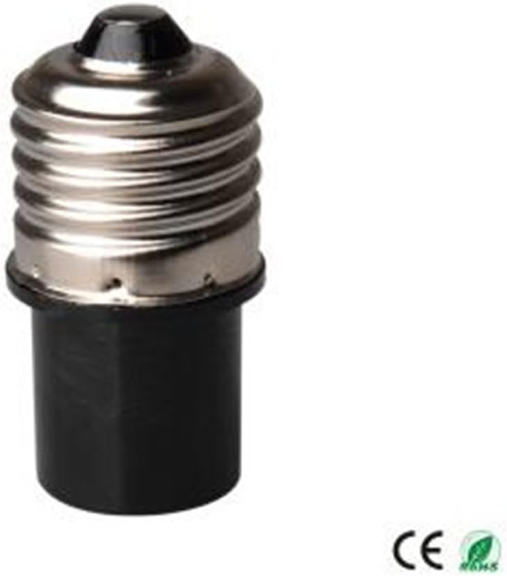 Amazon.com: E-Simpo® 6-Pack E27 to E12 Adapter, E27 to E12 Lamp Base Converter,PBT, Z1136 ...