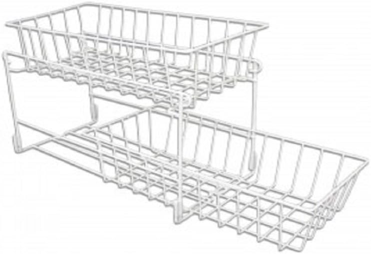 Amazon.com - Wire Sliding Storage Double Drawer [Sliding Cabinet ...