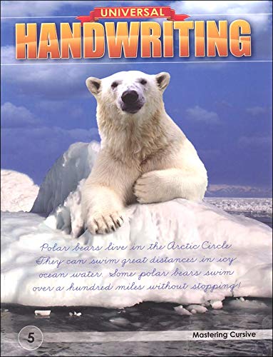 Universal Handwriting 5 Mastering Cursive: Thomas M. Wasylyk ...
