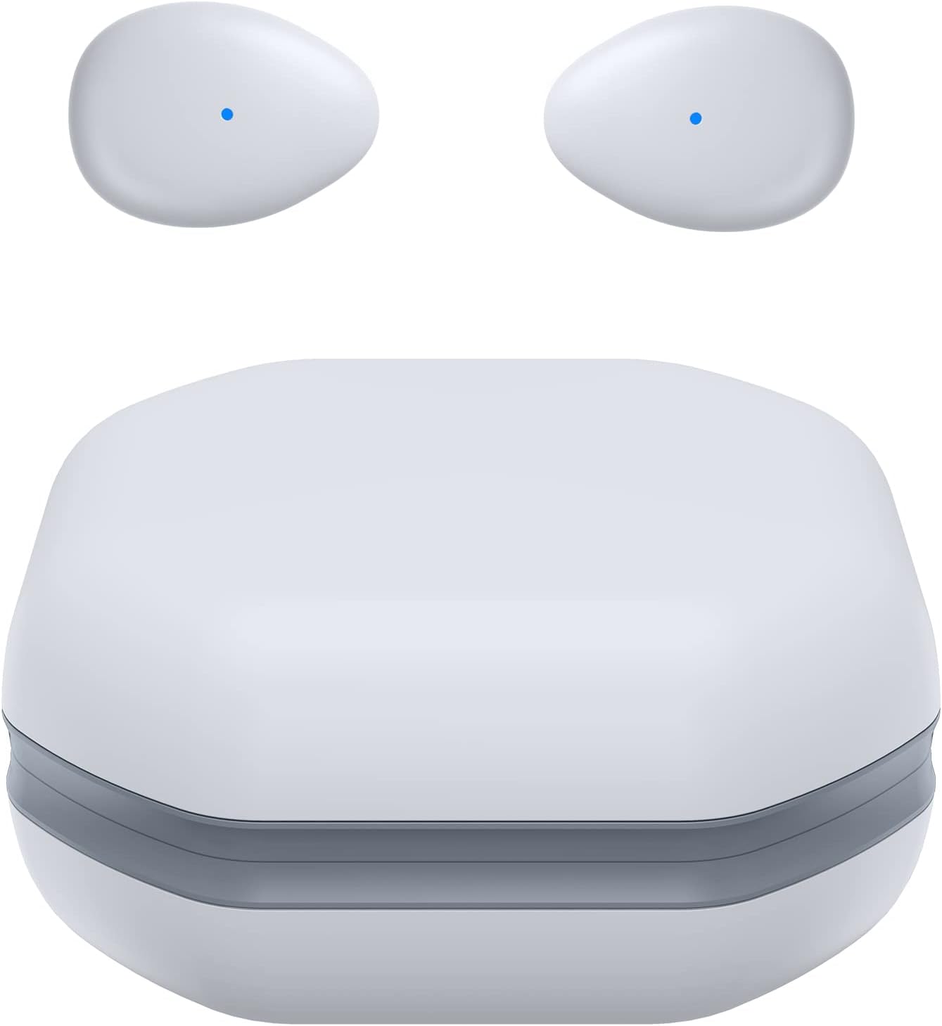 Mini Wireless Bluetooth Earbuds, Tiny Semi in-Ear Headphone Small/Light ...