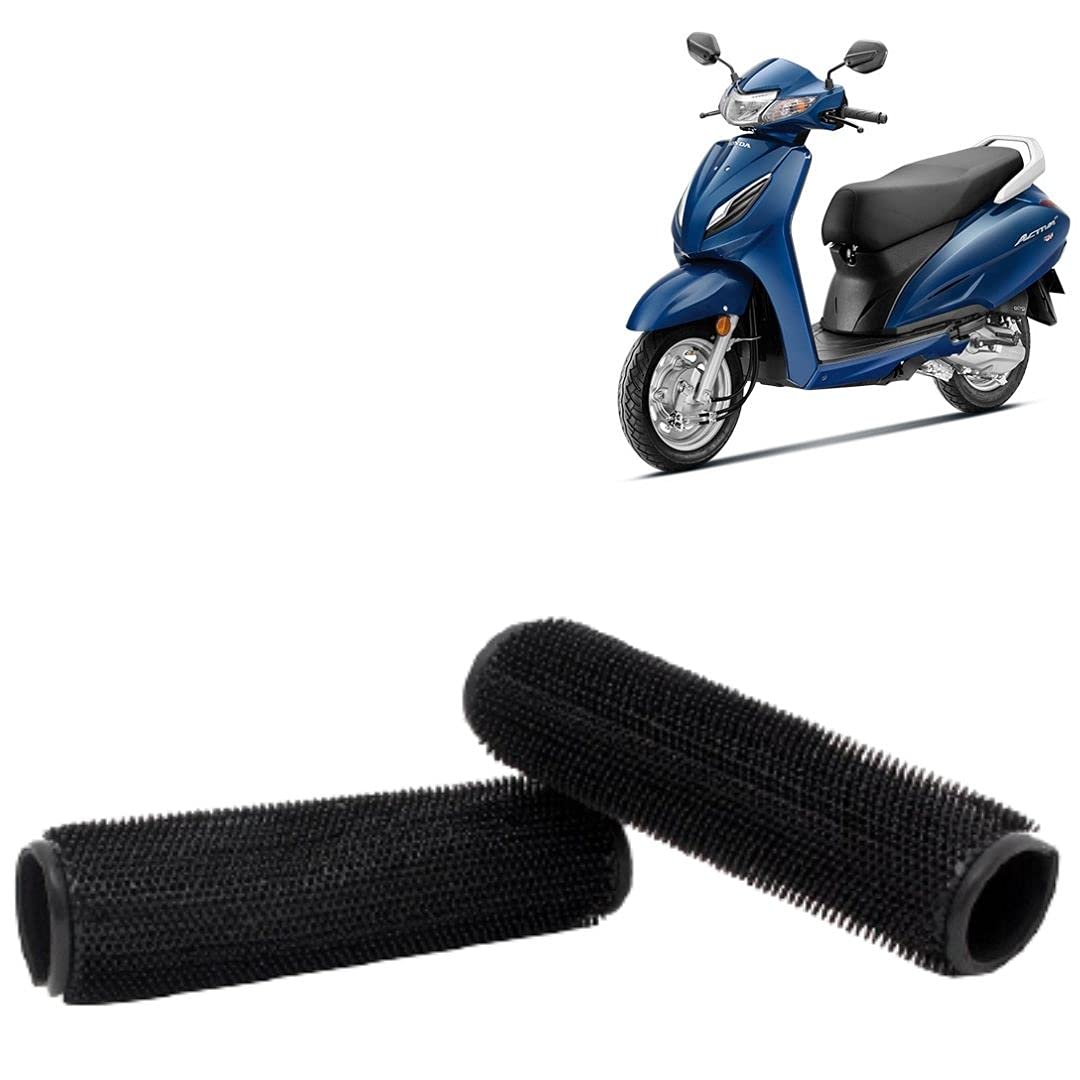 RD Universal Bike & Scooty GC1 Comfort Riding Rubber Handle Grip Covers ...