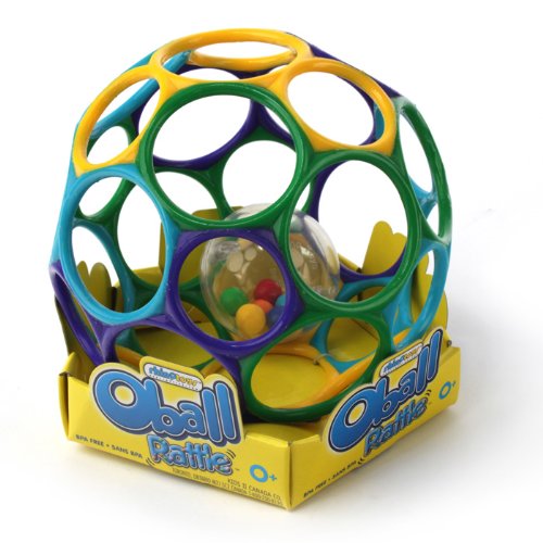 Buy Rhino Toys 6" Oball Big Rattle (Colors May Vary) Online at Low ...