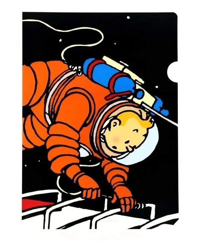 Aranyak Hobby® Tintin L Shape A4 Size Official Plastic Folder ...