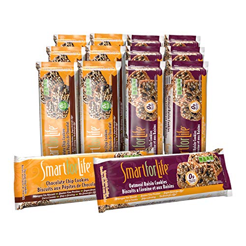Smart for Life High Protein Cookie Diet - Variety Pack - Chocolate Chip ...
