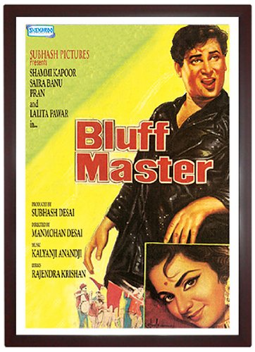 Posterboy 'Bluff Master' Poster (Brown, 60.96 cm x 91.44 cm) : Amazon.in: Home & Kitchen