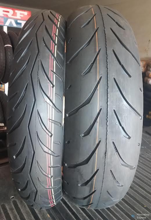MRF 100/80R17 (NYLON) & 140/70-R17 (RADIAL) REVZ - S COMBO PACK 2 TYRES ...
