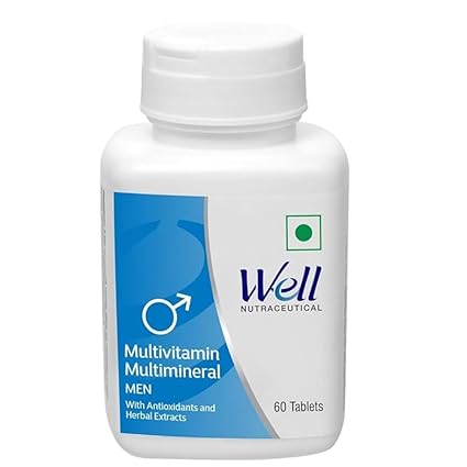 WOVES Modicare Well Multivitamin Multimineral Men- 60 Tablets : Amazon ...