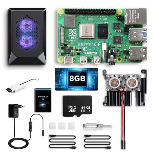Oferta para comprar Raspberry Pi 4 8Gb Ram Kit de forma fácil aquí