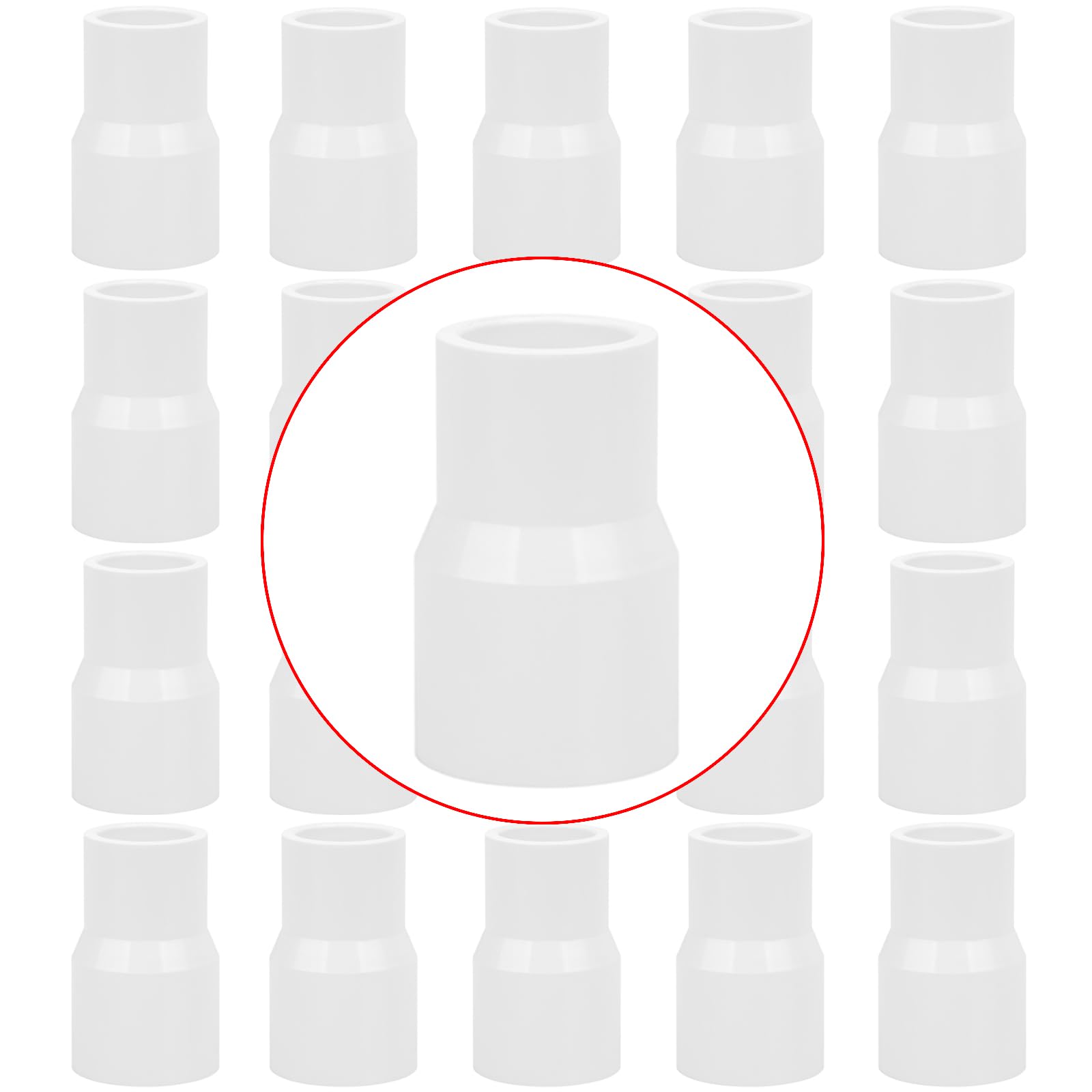 Amazon.com: 20Pack 3/4" x 1/2" PVC DWV Reducer Coupling Adapter (Socket ...
