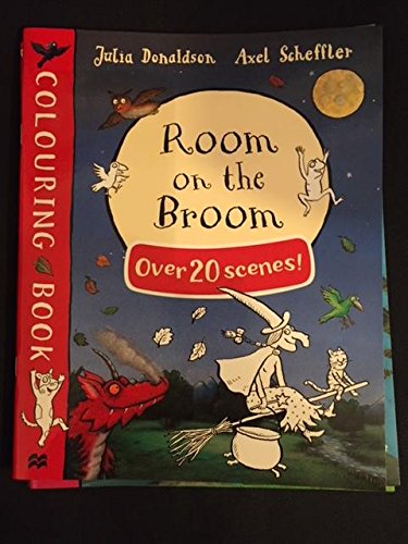 Room on the Broom Colouring Book with over 20 scenes!: Amazon.co.uk ...