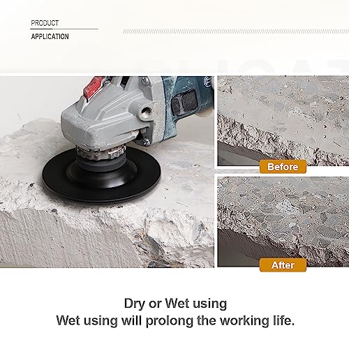 Snapklik.com : Concrete Diamond Grinding Wheel 4-Inch Cup Grinding ...