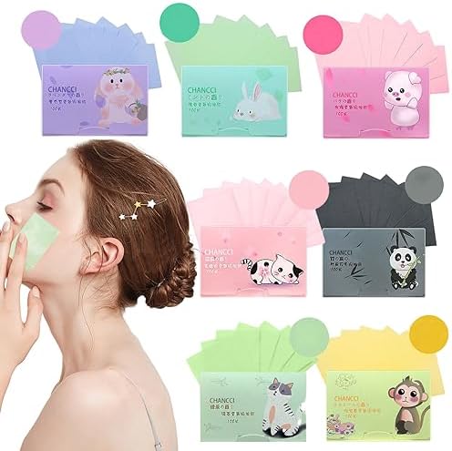 700 Pcs Oil Blotting Sheets for face, Oil Absorbing Sheets Blotting ...