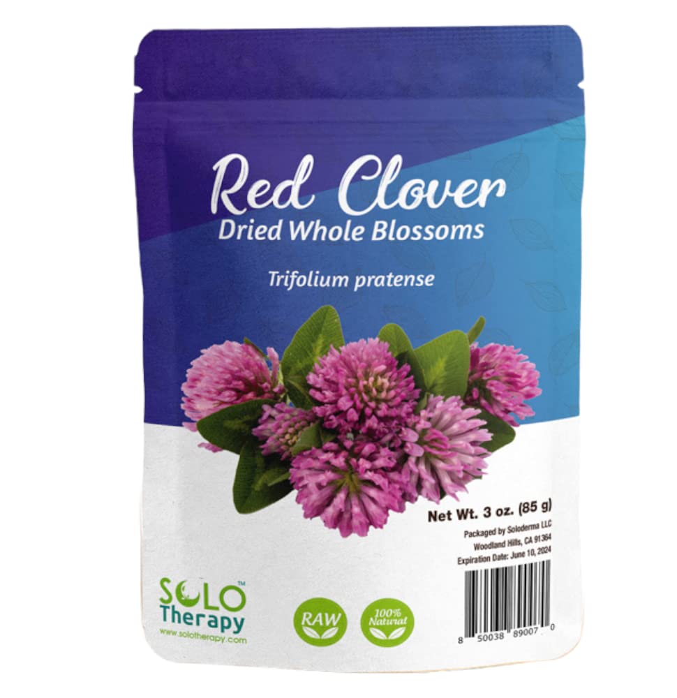 Amazon.com : Red Clover Blossoms - 3 ounces in Resealable Bag - Red ...