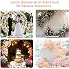 Amazon.com : LING RUI Round Backdrop Stand,6.6FT Metal Circle Balloon ...