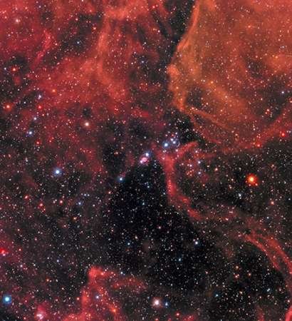 Amazon.com: Wide View of Supernova 1987A Poster Print by Hubble Space ...