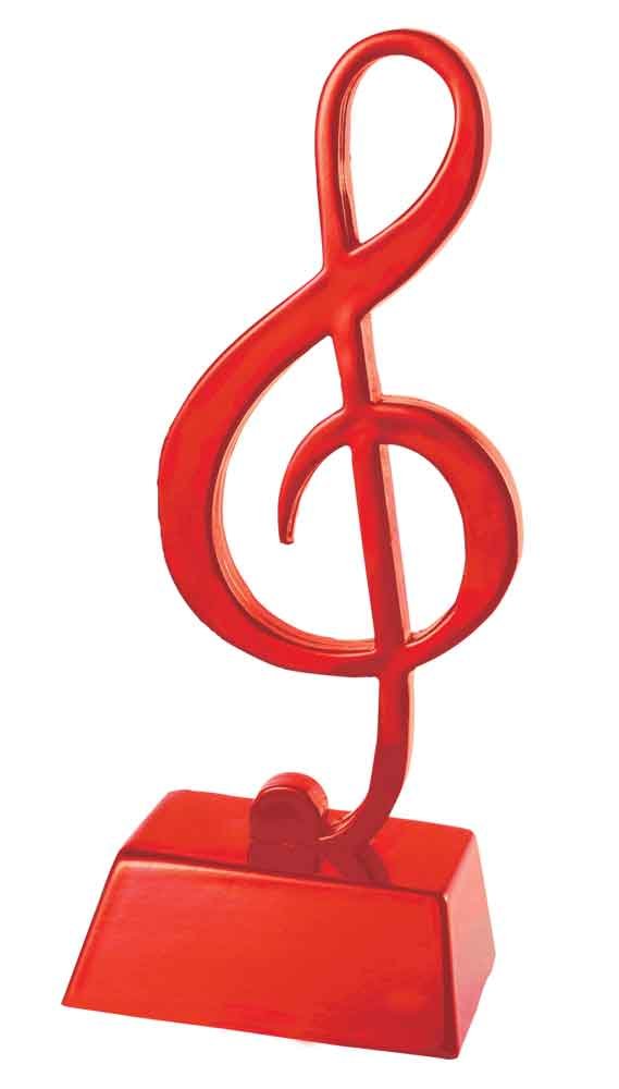 Amazon.com: Music Treasures Co. Red Treble Clef Statue : Home & Kitchen