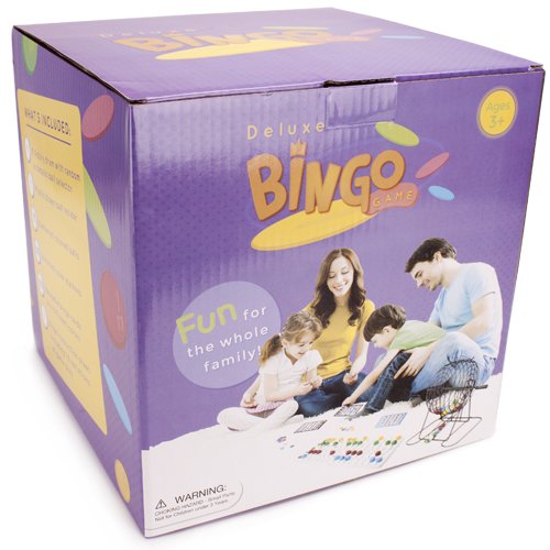 Royal Bingo Supplies Jumbo Bingo Set - 9-Inch Metal Ca...B00FXMG4NW ...