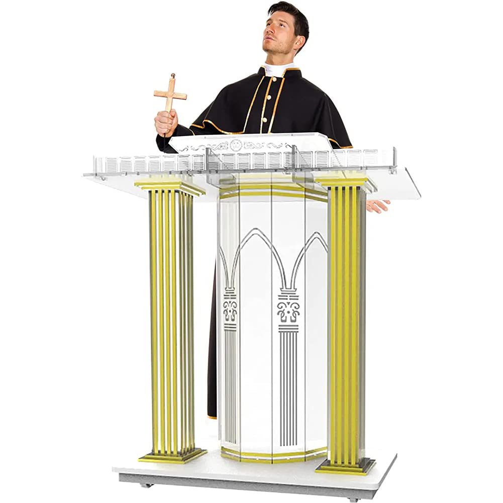 Buy Church Podium, Clear Acrylic Presentation Podium - Elegant ...