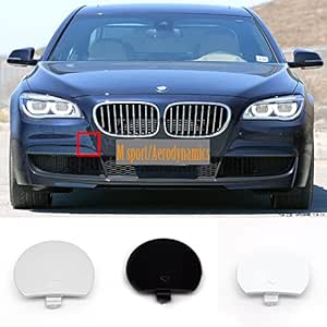 Amazon.com: Trimla Front Tow Cover for 09-15 BMW 7 Series M Aerodynamics/Sport F01 F02 F03 725d ...