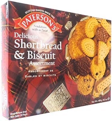 Amazon.com: Paterson's - Shortbread and Biscuit Assortment - 400g ...