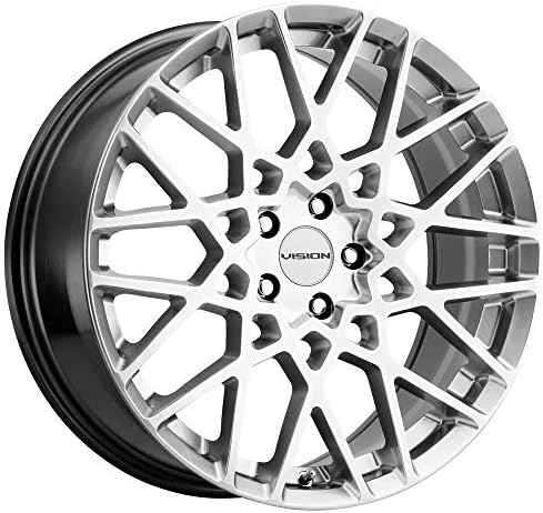 Amazon.com: Vision 469 Boost 17x7 5x4.5" +38mm Silver Wheel Rim 17 ...