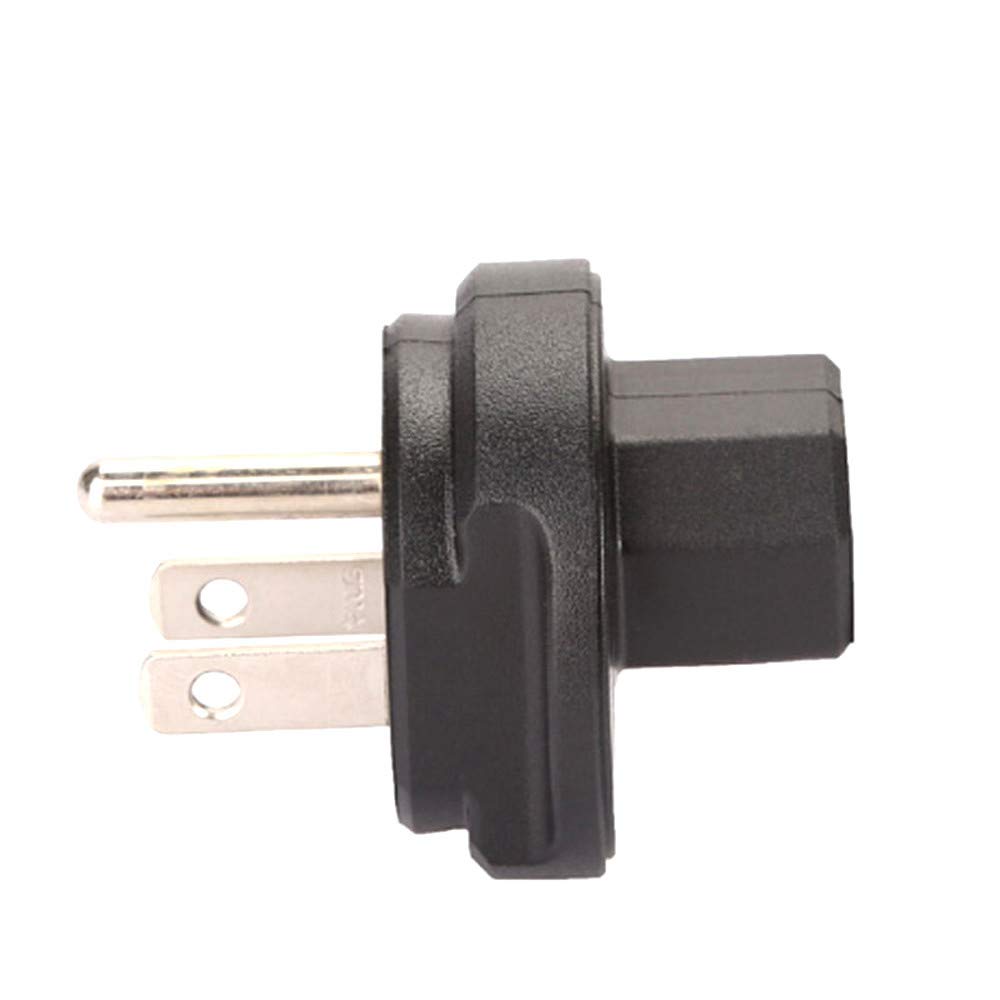 Black Copper Standart 10A 250V American US Standard to IEC320 C13 Power ...