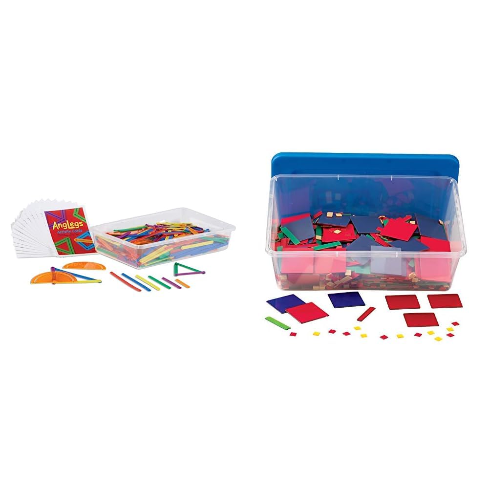 Amazon.com: hand2mind AngLegs Classroom Kit with Protractors, Explore ...