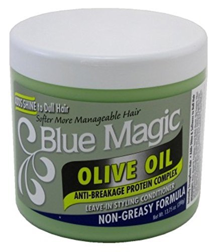 Amazon.com : Blue Magic Olive Oil 13.75 Ounce Jar (406.6ml) (3 Pack ...
