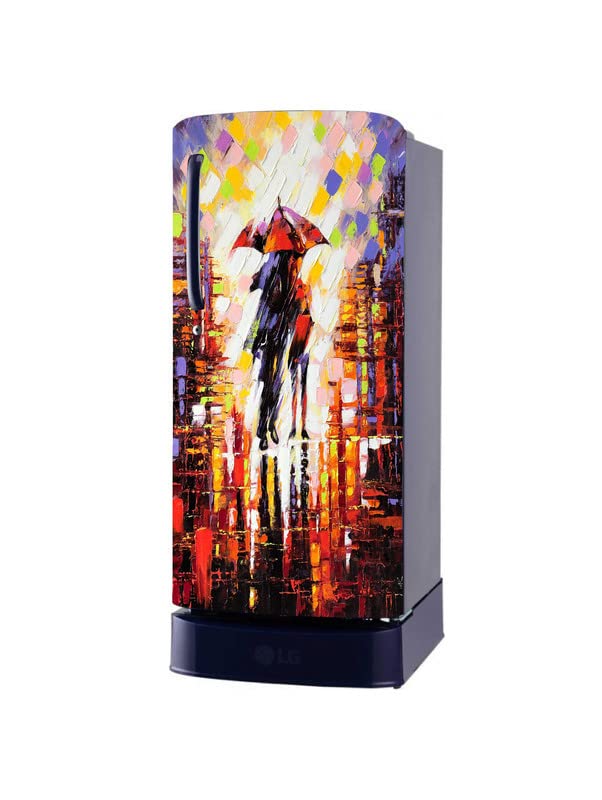 Buy Byte Shop Fridge Sticker Decorative Refrigerator Sticker PVC Vinyl ...