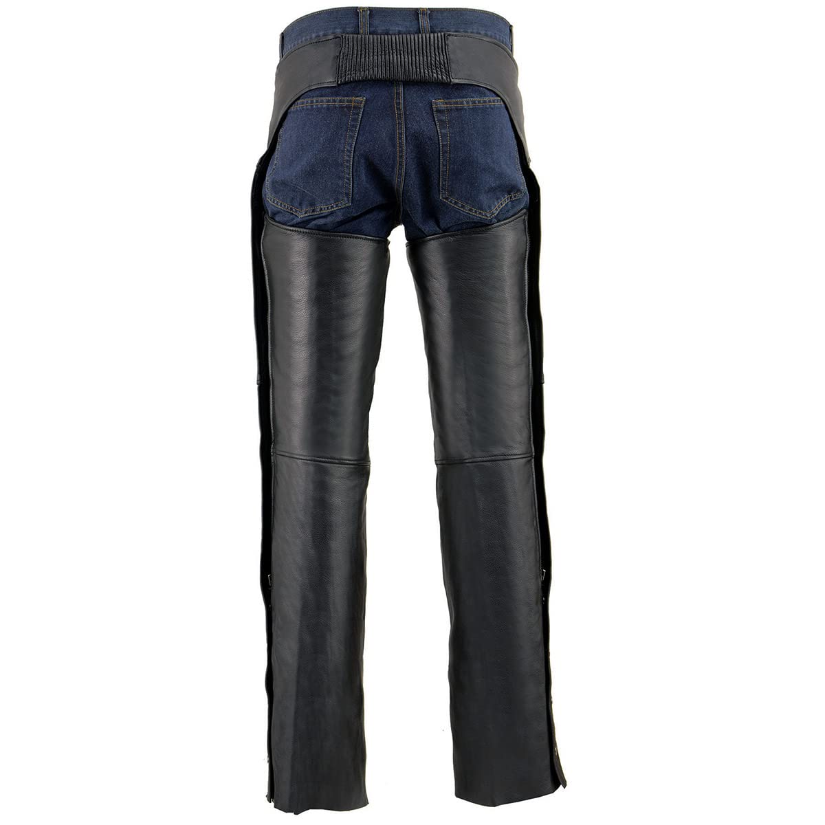 Milwaukee Leather MLM5513 Men's Black 'Heated' Motorcycle Leather ...