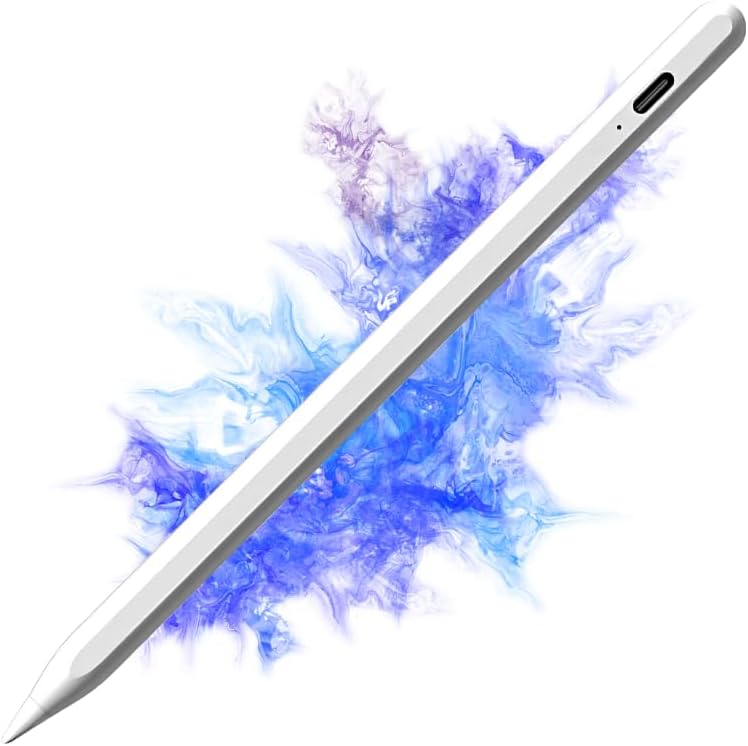 Caneta Touch Stylus Digital Capacitiva Alta Sensibilidade Recarregável ...