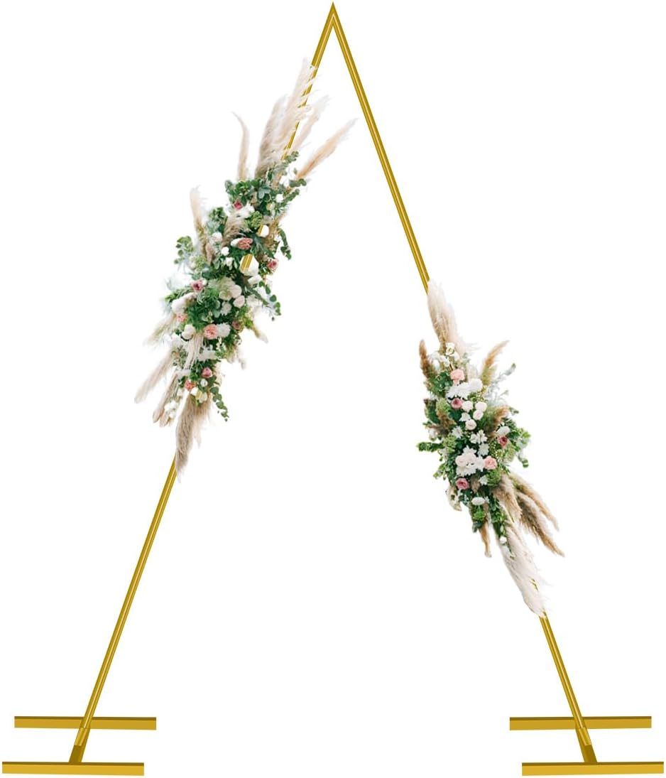 Amazon.com : 8.3FT Triangle Arch Wedding, Triangular Arch Backdrop ...