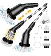 Amazon.com: Electric Spin Scrubber for Cleaning Bathroom, Shower ...
