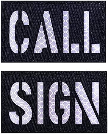 Amazon.com: SUVIYA Custom Reflective Call Sign Laser Cut Patch IR Flag ...