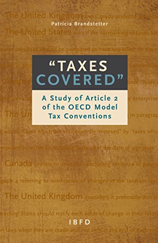 "Taxes Covered": A Study of Article 2 of the OECD Model Tax Conventions ...