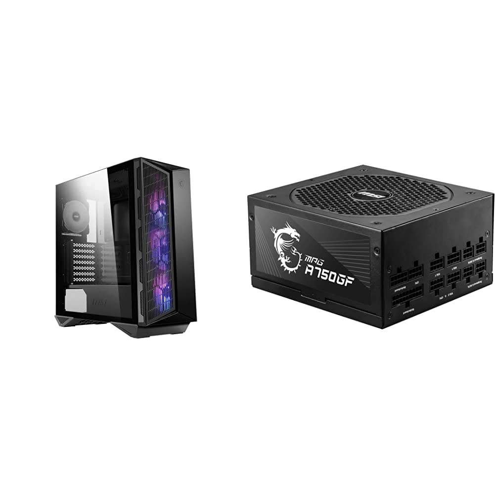 Buy MSI MPG GNIR 110M 'G110M' Mid Tower Gaming Computer Case with MSI ...