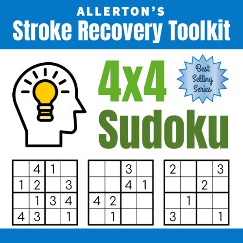 Stroke Recovery Toolkit: 4x4 Sudoku: Puzzles for Stroke Patients ...