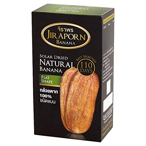 Amazon.com: Jiraporn Banana Brand, Solar Dried Natural Banana Flat ...